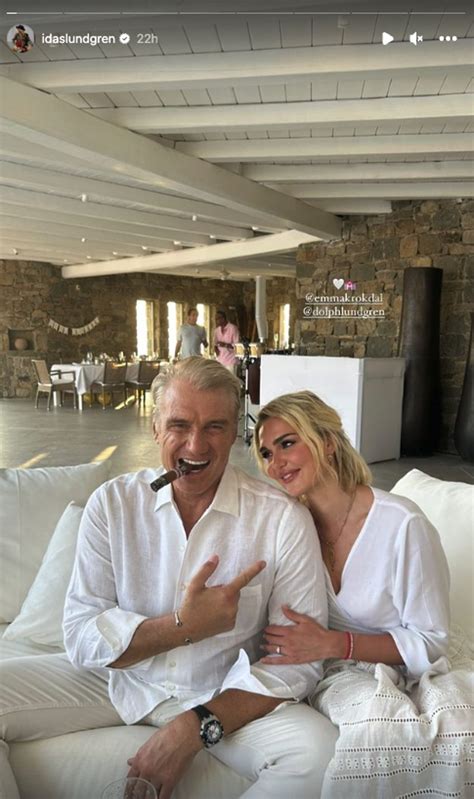 Rocky Star Dolph Lundgren 65 Marries Emma Krokdal 27 At Their