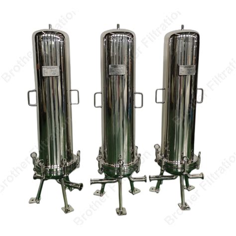 Sanitary Multi Roundfilter Housing Detachable Plate Brother Filtration