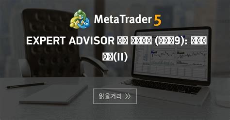 Expert Advisor 개발 기초부터 파트 9 개념적 도약ii Mql5 기고글 Expert Advisor 개발 기초부터 파트 9 개념적 도약ii Mql5 기고글