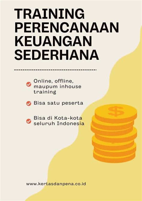 Training Perencanaan Keuangan Di Jakarta