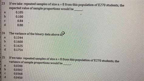 Solved The Following Binary Data Represent The Students Chegg