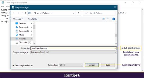 Cara Membuat Svg Menggunakan Text Editor