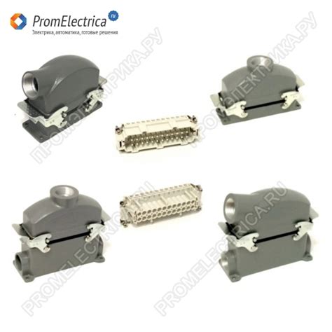 Купить Промышленные силовые разъемы 16А 24 pin revos WIELAND ...
