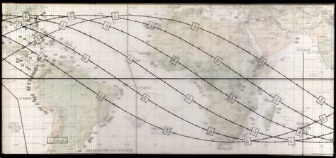 Apollo Earth Orbital Mapthis Map Was Used In Conjunction With The