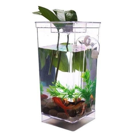 Маленький самоочищающийся аквариум My Fun Fish наноаквариум: 300 грн ...