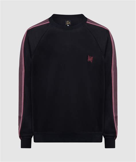 Needles Track Sweatshirt BLACK SEVENSTORE