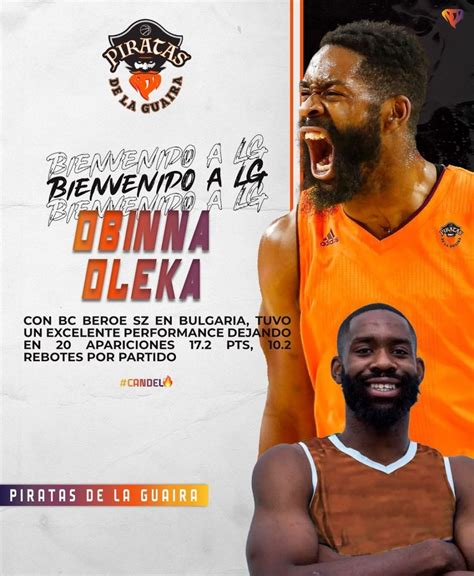 🇻🇪 Obinna Oleka Es El Tercer Importado De Piratas De La Guaira Cancha