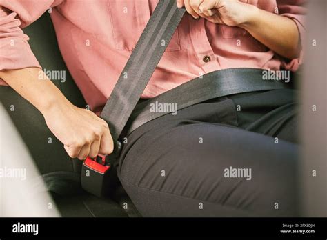 Buckle Up Its For Your Own Good A Unrecognizable Woman Fastening Her