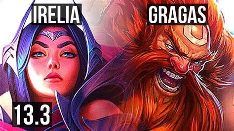 Irelia Vs Gragas Top 30m Mastery 6 Solo Kills 1000 Games Euw