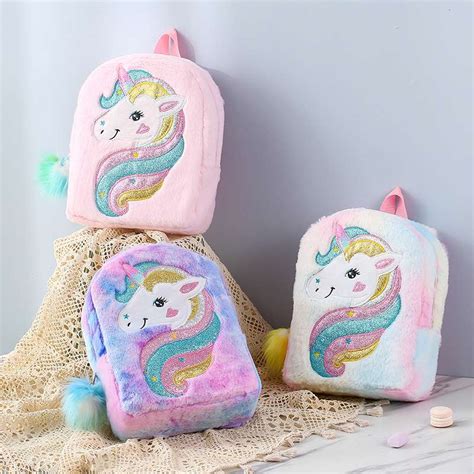 Unicorn Bag Cute School Travel Bag Mickeyminors Pk