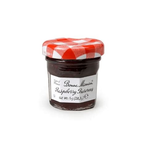 Bonne Maman Mini Raspberry Preserves 1 Oz Supermarket Italy