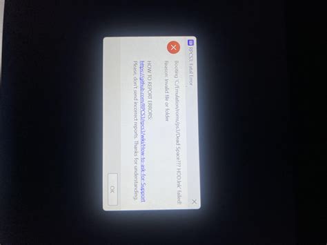 I Keep Getting This Error While Booting Pkg Files On My Asus Rog Ally