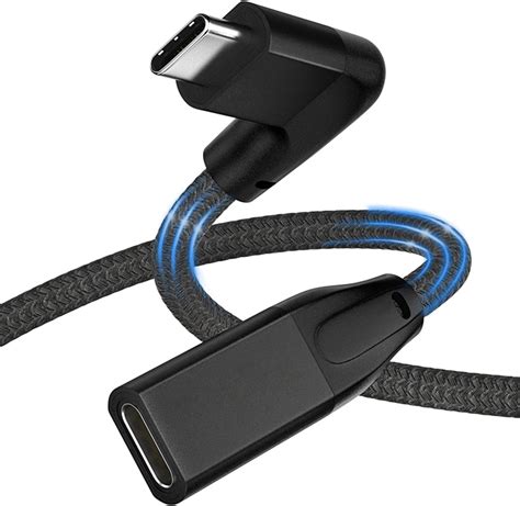 Jp Usebean Usb Type C 延長ケーブル L字型 1m 直角90度 Usb C 31 Gen 2