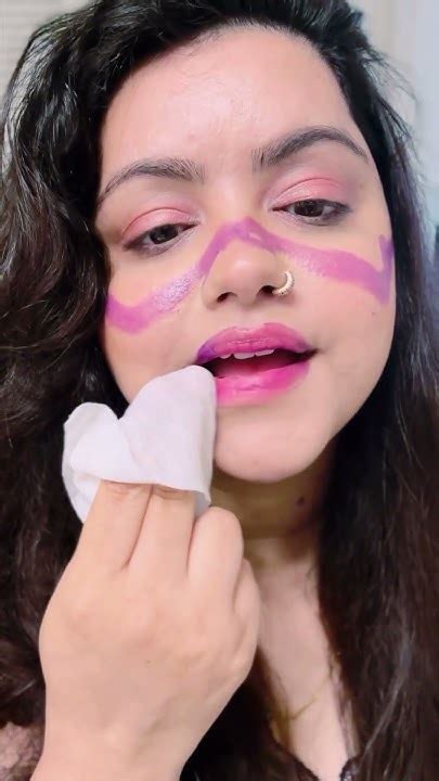 Tried Viral Lipstick Shorts Makeup Lipstick Hacks Trending