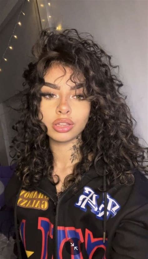 Hispanic Female Kkofibean Hair Curly Hair Y2k Dyed Curly Hair