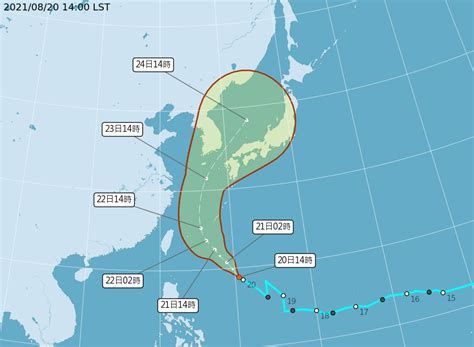 熱帶性低氣壓最快21日成颱 22日外圍雲系帶來雨勢 新聞 Rti 中央廣播電臺