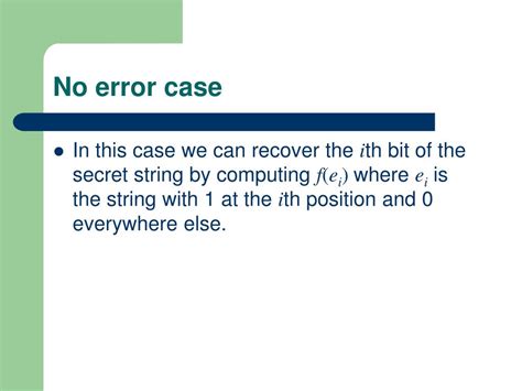 ppt the goldreich levin theorem list decoding the hadamard code
