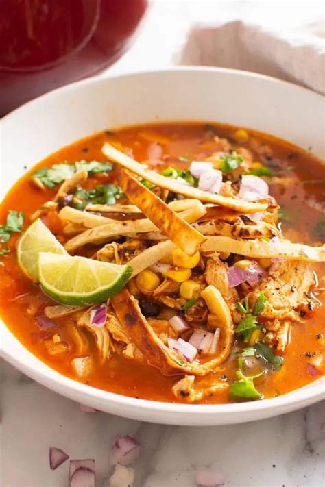 Tortilla Soup Sopa Azteca Artofit