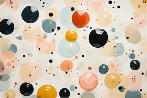 Randomly Spaced Tiny Spots Dots Pattern Abstract Natural Background