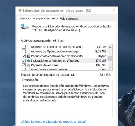 Cómo borrar los archivos temporales en Windows 10 y conseguir más espacio de disco