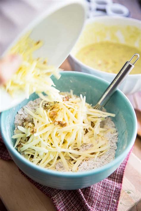 Rosemary Sharp Cheddar Apple Muffins Thf