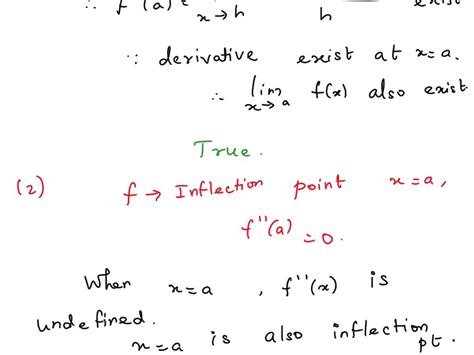 Solved Determine Whether The Given Statements About A Function Are
