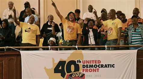 United Democratic Front And Our Freedom Part