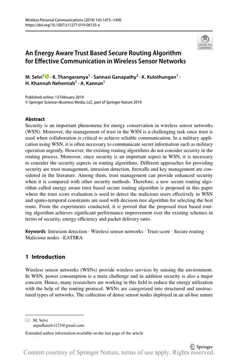 An Energy Aware Trust Based Secure Routing Algorithm For Effective