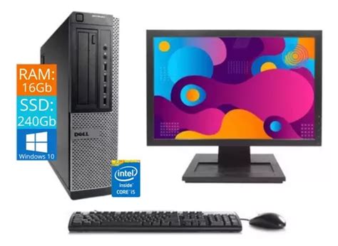 Computador Barato Escritório I5 16gb Ram Ssd 240gb Brindes