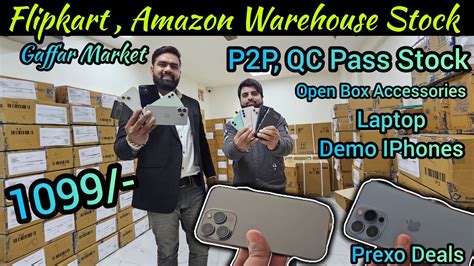 Qc Stock💯prexo Mobile Open Box Mobile Accessories Demo Kits 5g Iphones