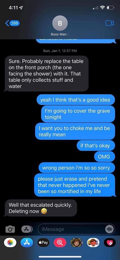 Worst Wrong Text I Think Anyone Can Send I Wanted To Crawl Into A Hole