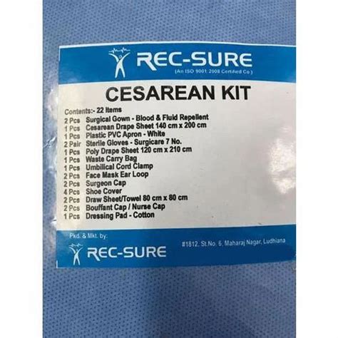 Cesarean Kit At ₹ 900kit Disposable Delivery Kits In Ludhiana Id