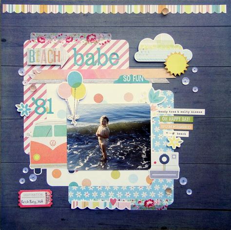 Beach Babe Project Idea Scrapbook Com