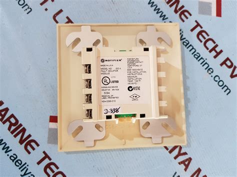 Notifier Iso X Fault Isolator Module Aeliya Marine