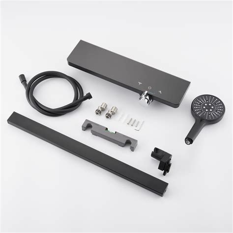 4 Spray Hand Shower With Slide Bar Handheld Shower With High Pressure