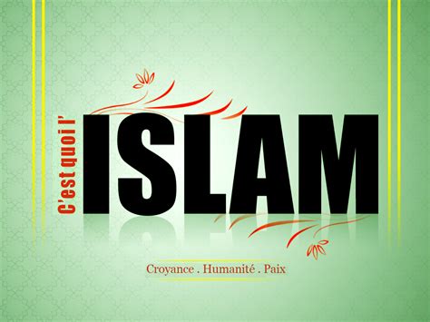 Lislam Cest Quoi What Is Islam Al Madinah Center Montreal