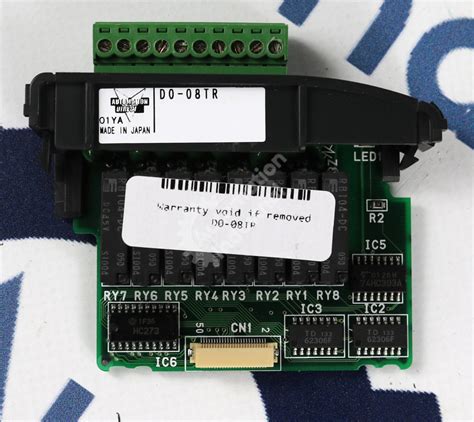 d0 08tr by automation direct 6 24vdc 8 point relay output dl05 06 comb