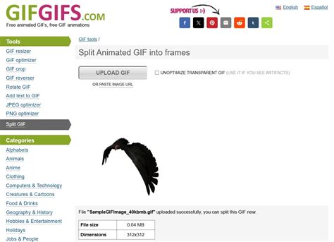 Split Animated GIF Into Frames With 8 Best GIF Splitters
