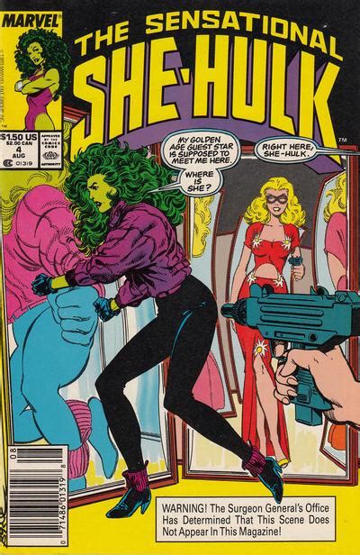Sensational She Hulk Newsstand 4 1989 Prices Sensational She