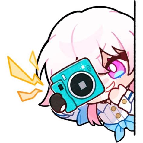 Pin On Hình ảnh Chibi March 7 Emoji