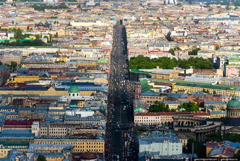 Санкт Петербург с высоты птичьего полета
