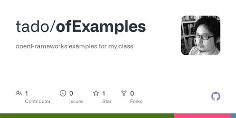 github tado ofexamples openframeworks examples for my class