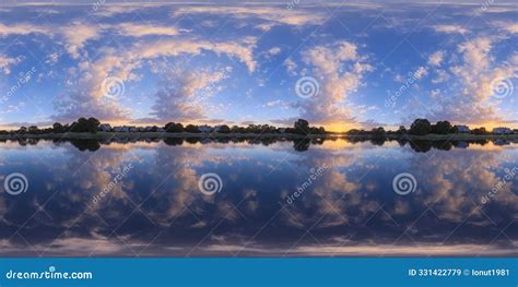 Hdri Perfect Sky Equirectangular Panorama 39 Stock Image Image Of