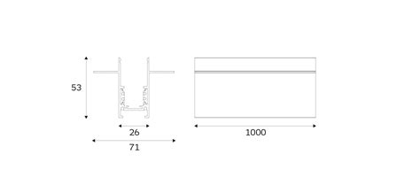 Recessed Trimless Low Voltage Track Low Voltage Track Tracks Products Artdon Lighting Limited