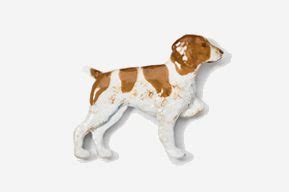 Brittany Hand Painted Pin George G Harris Wildlife Collection