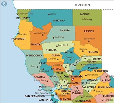 Legibilidad Mirar fijamente Floración estado de california mapa ventana