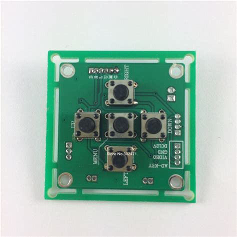 Cctv Camera Menu Osd Key Knop Osd Menu Board Osd Grandado