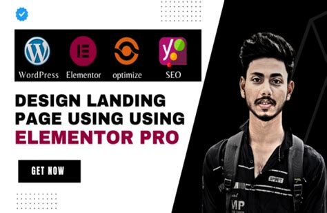 Wordpress Landing Page Design With Elementor Pro Legiit