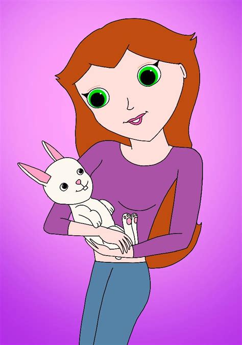Monica And The Rabbit By Robsondoodle On Deviantart