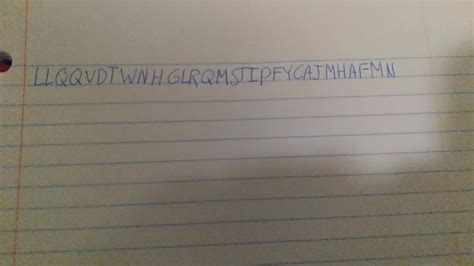 I Created A Cipher 3 Years Ago And Cannot Break It And I Dont Remember
